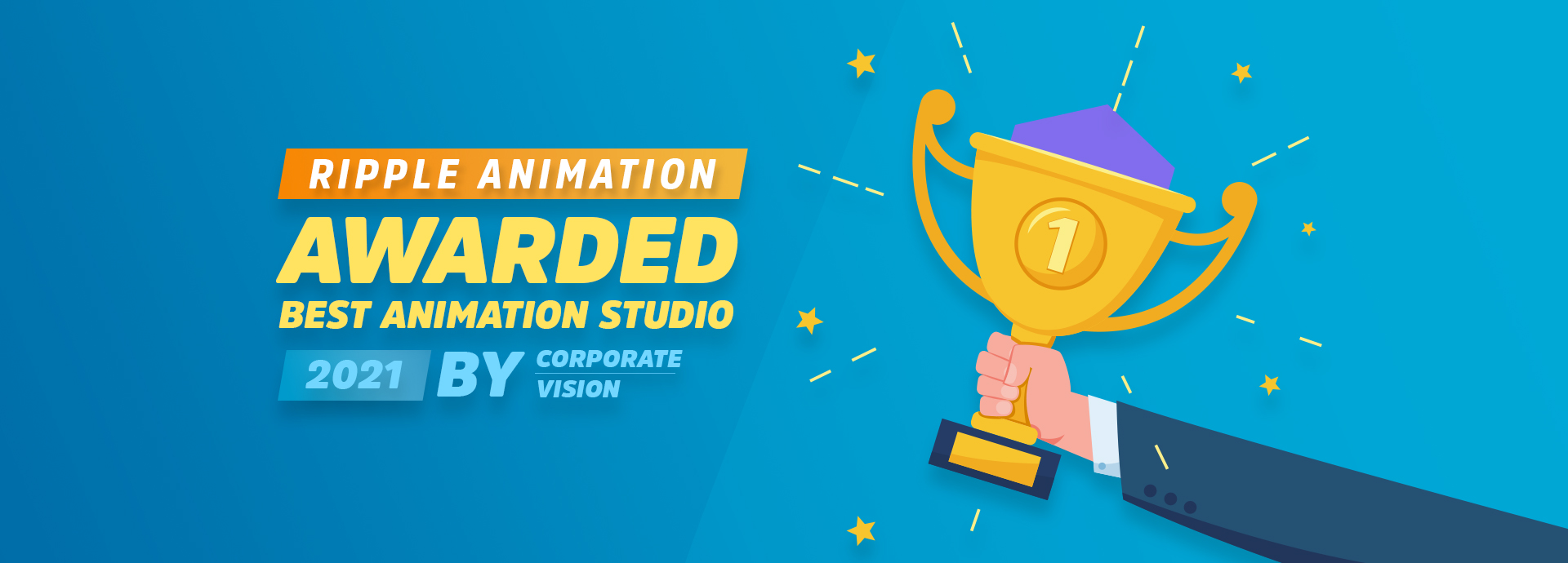Ripple Animation Awarded Best Animation Studio 2021 By Corporate Vision ...